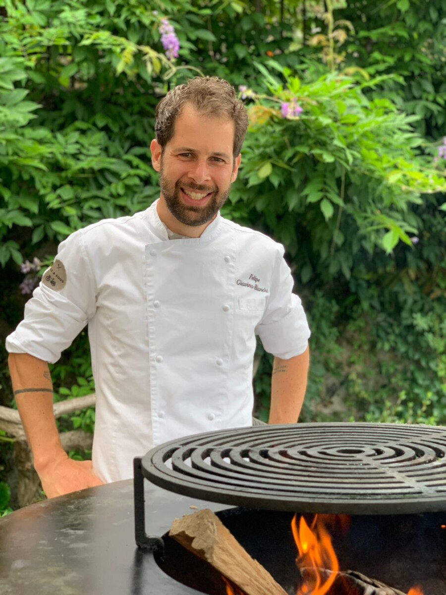 Felipe Bianchi, proprietário e chef da Casa Della Capra
